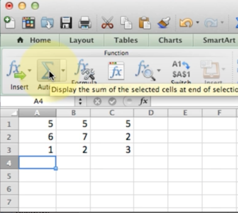 How To Sum A Column And Row In Excel Advance Careers UK Blog
